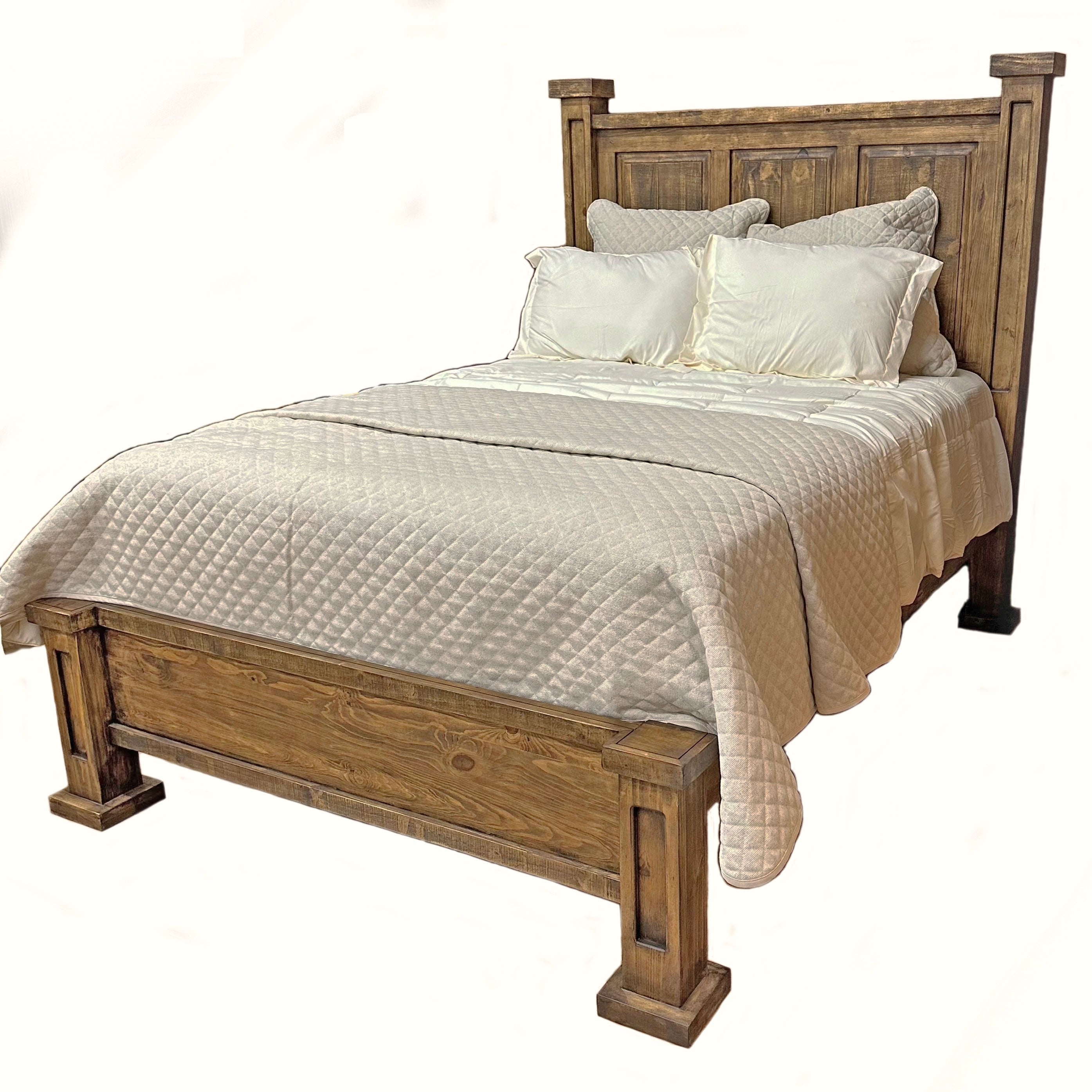 Modern Rustic King Bed – Rustic Furniture Depot