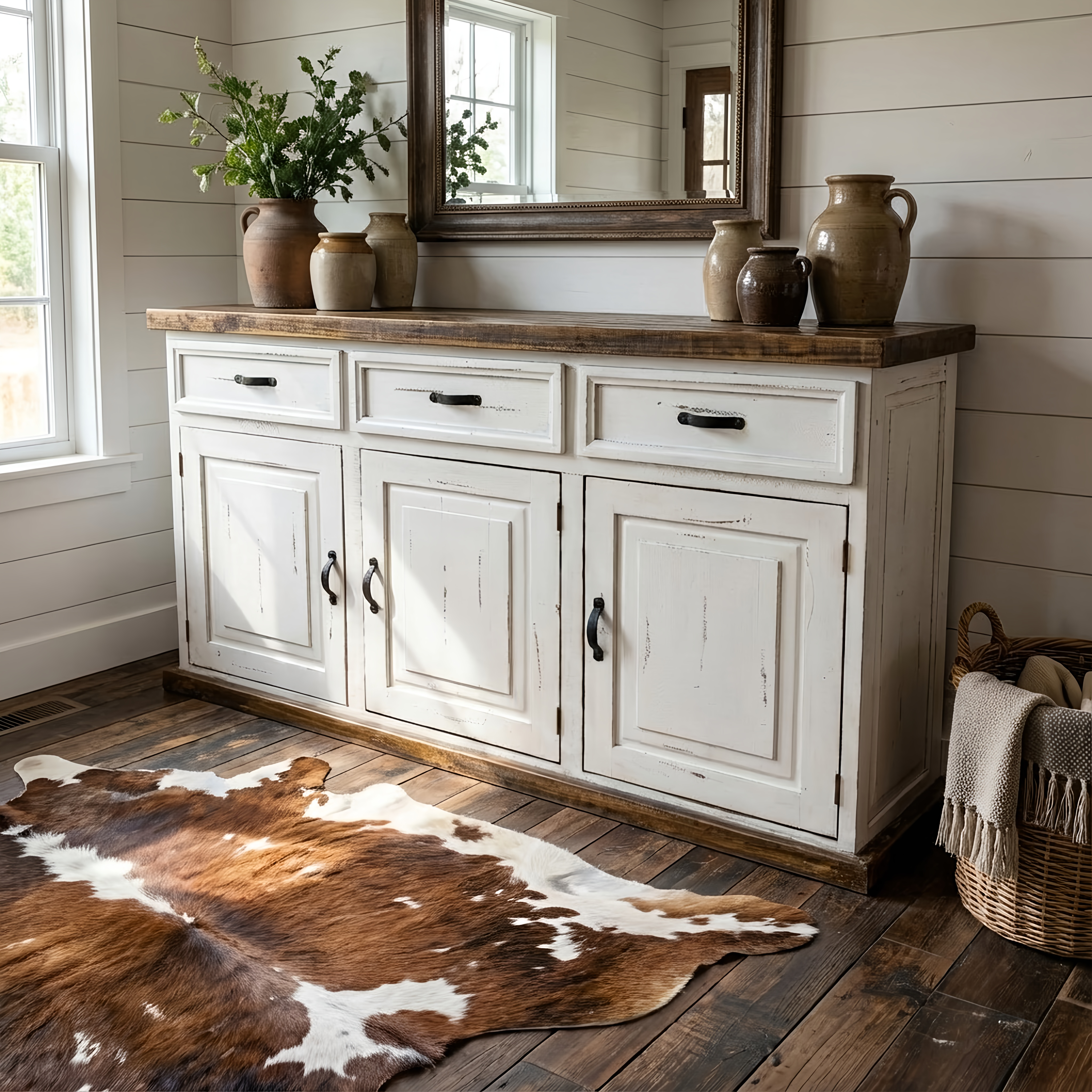 Branson 3 Door Buffet – Rustic Furniture Depot