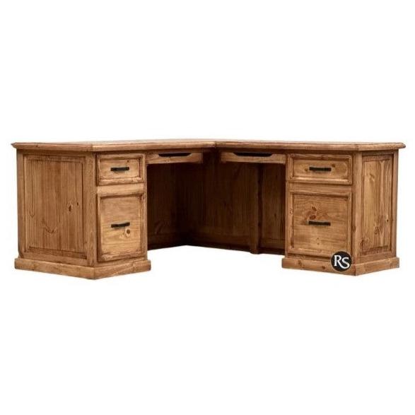Sierra Right Angled Desk – Rustic Furniture Depot