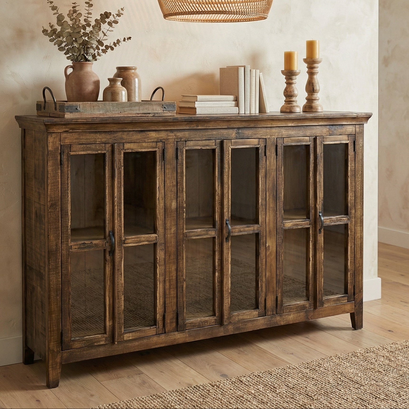 Modern Rustic Console – Rustic Furniture Depot