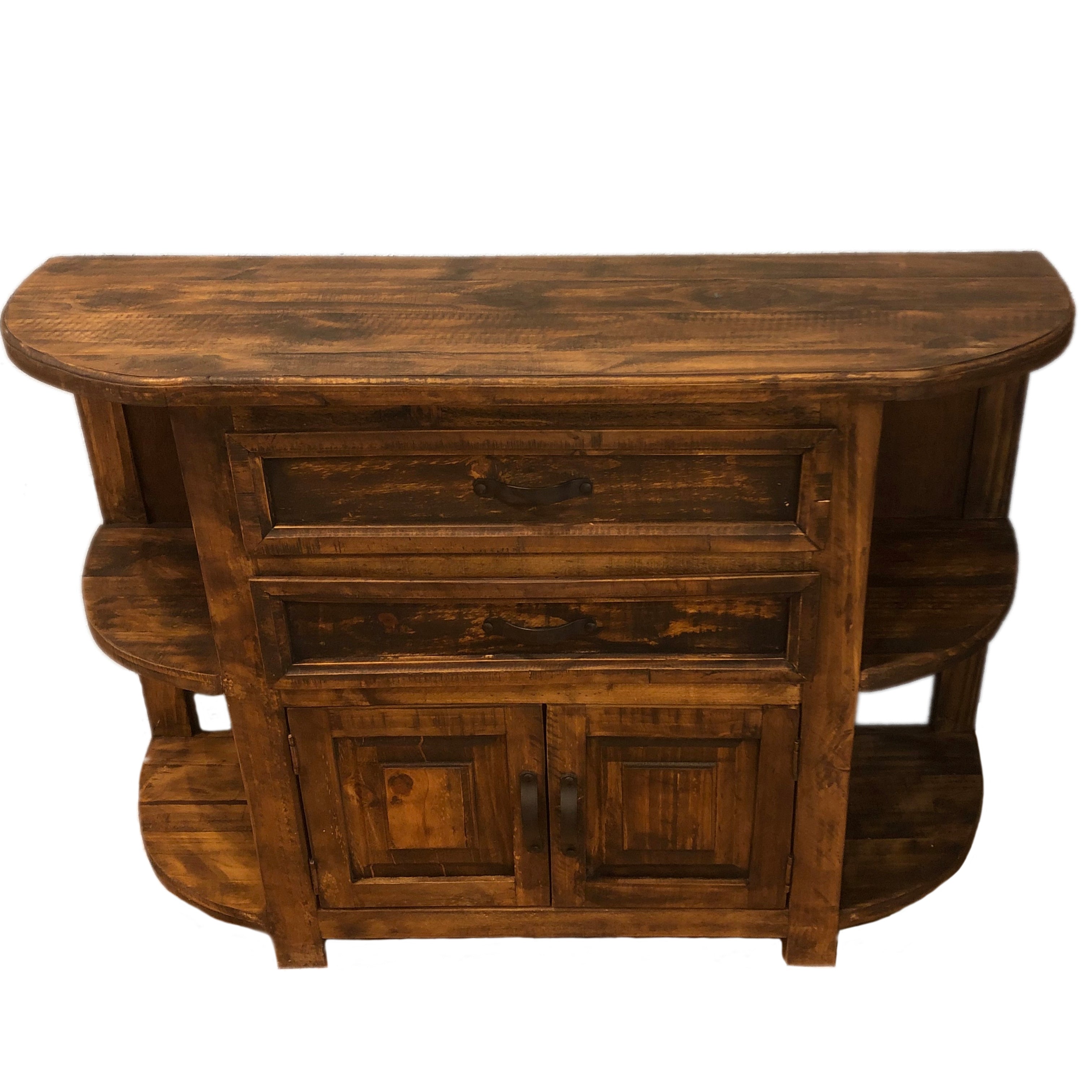 Distressed Accent Console – Rustic Furniture Depot