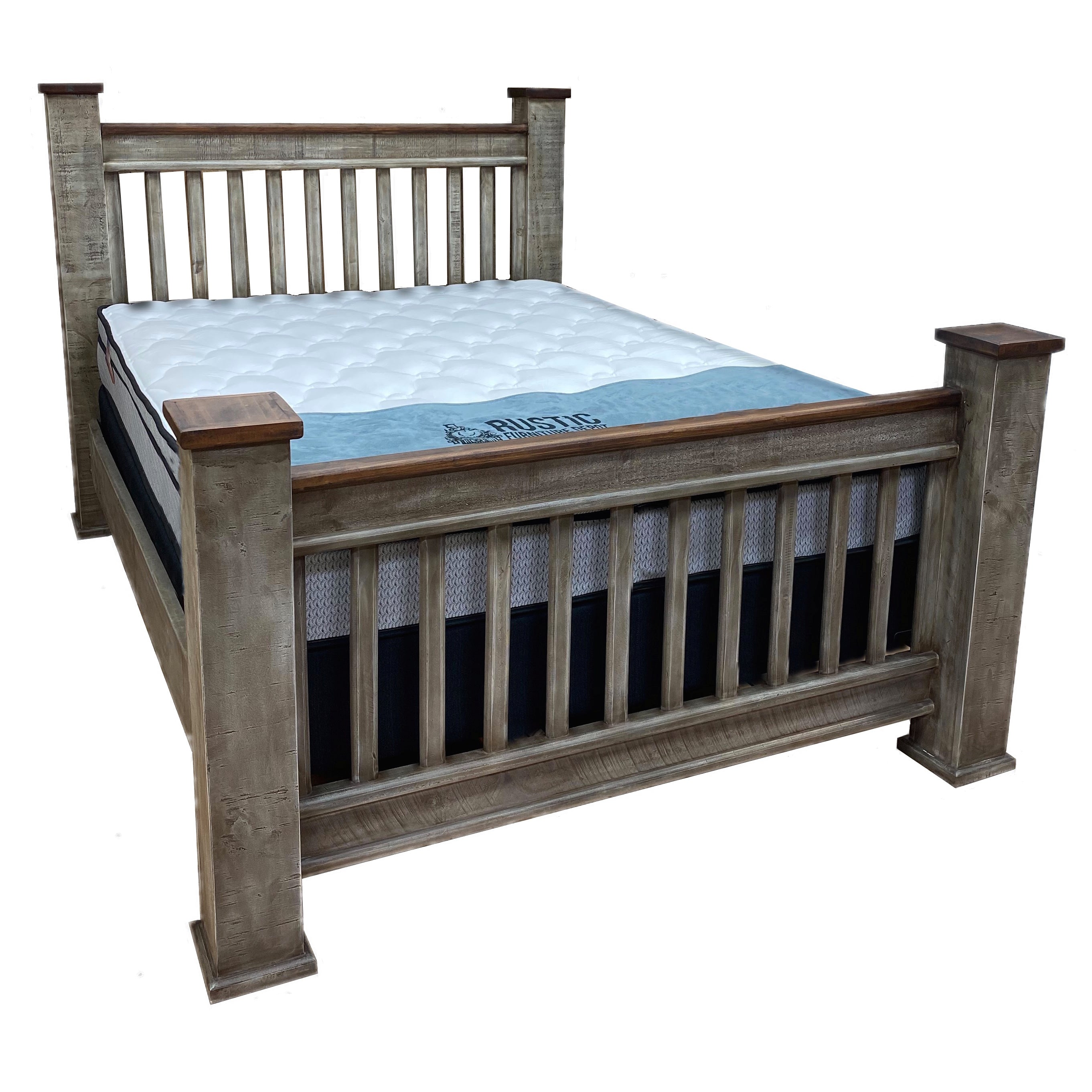 Barnhouse Lodge Bed – Rustic Furniture Depot