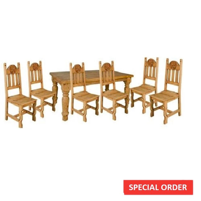 6' Santa Rita Dining Set – Rustic Furniture Depot